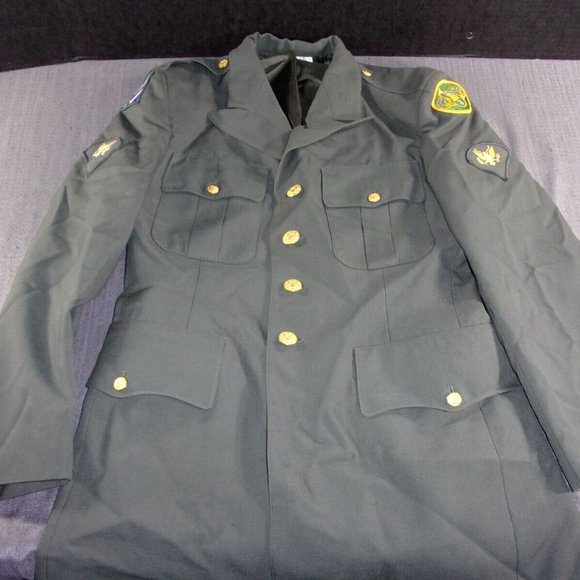 Jackets & Coats | Usgi Us Army Class A Dress Green Jacket Uniform 41 ...